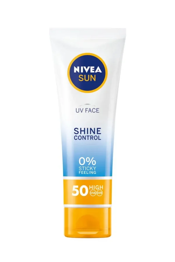 Nivea Sun uv face shine control 50 uva uvb – chinox Cosmetics